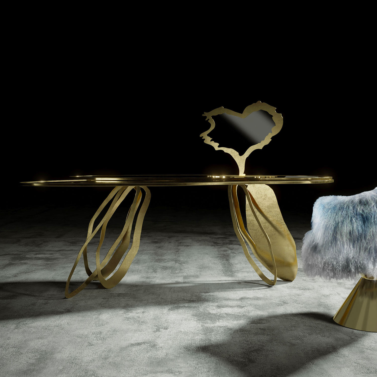 Fremito vanity table - Unica